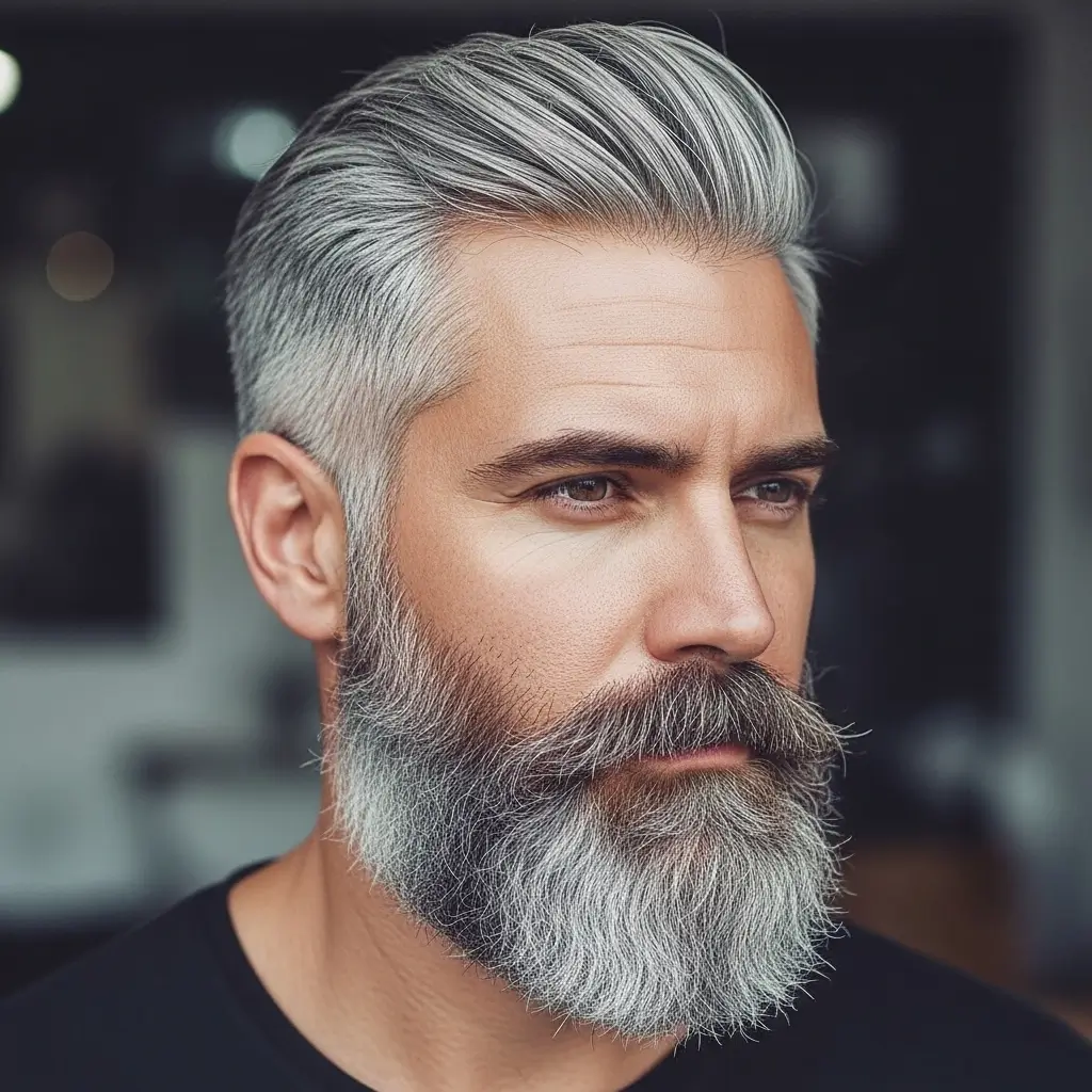 25 Grey Beard Styles Ideas for Modern Gentlemen