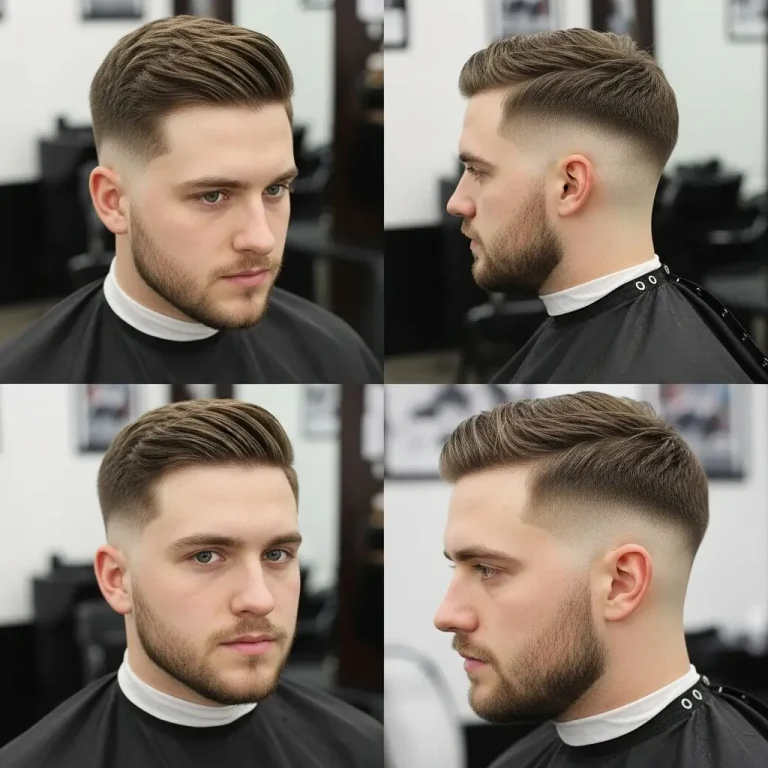 30 Low to High Fade Haircuts for Men with Beards