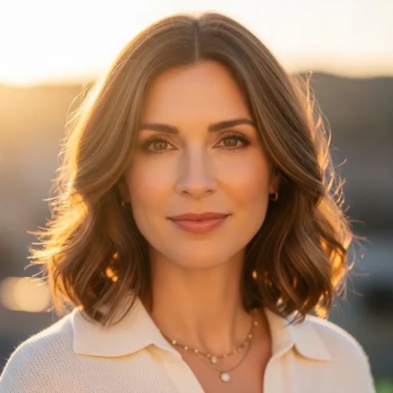 40 Medium Length Hairstyles for Round Face That Suit Every Occasion ...
