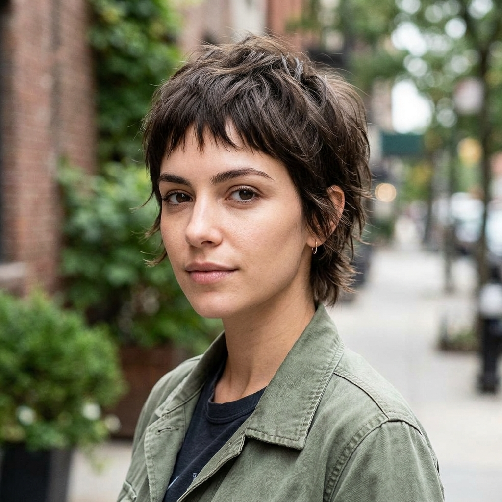 20 Short Shag Hairstyles with Bangs for Busy Mornings